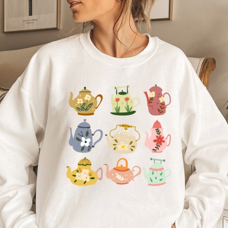 Cottagecore Tea Pot - Etsy