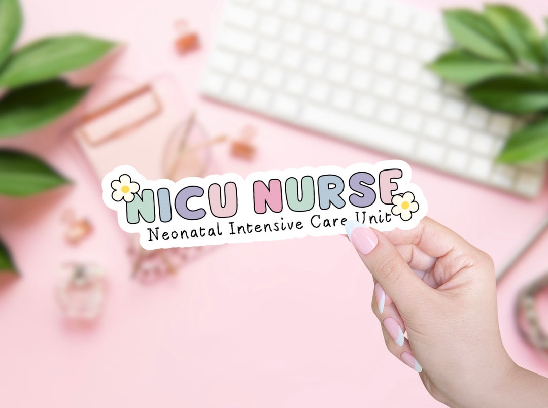 NICU Nurse Sticker ICU Nurse Sticker Thank You ICU Nurse Sticker ...