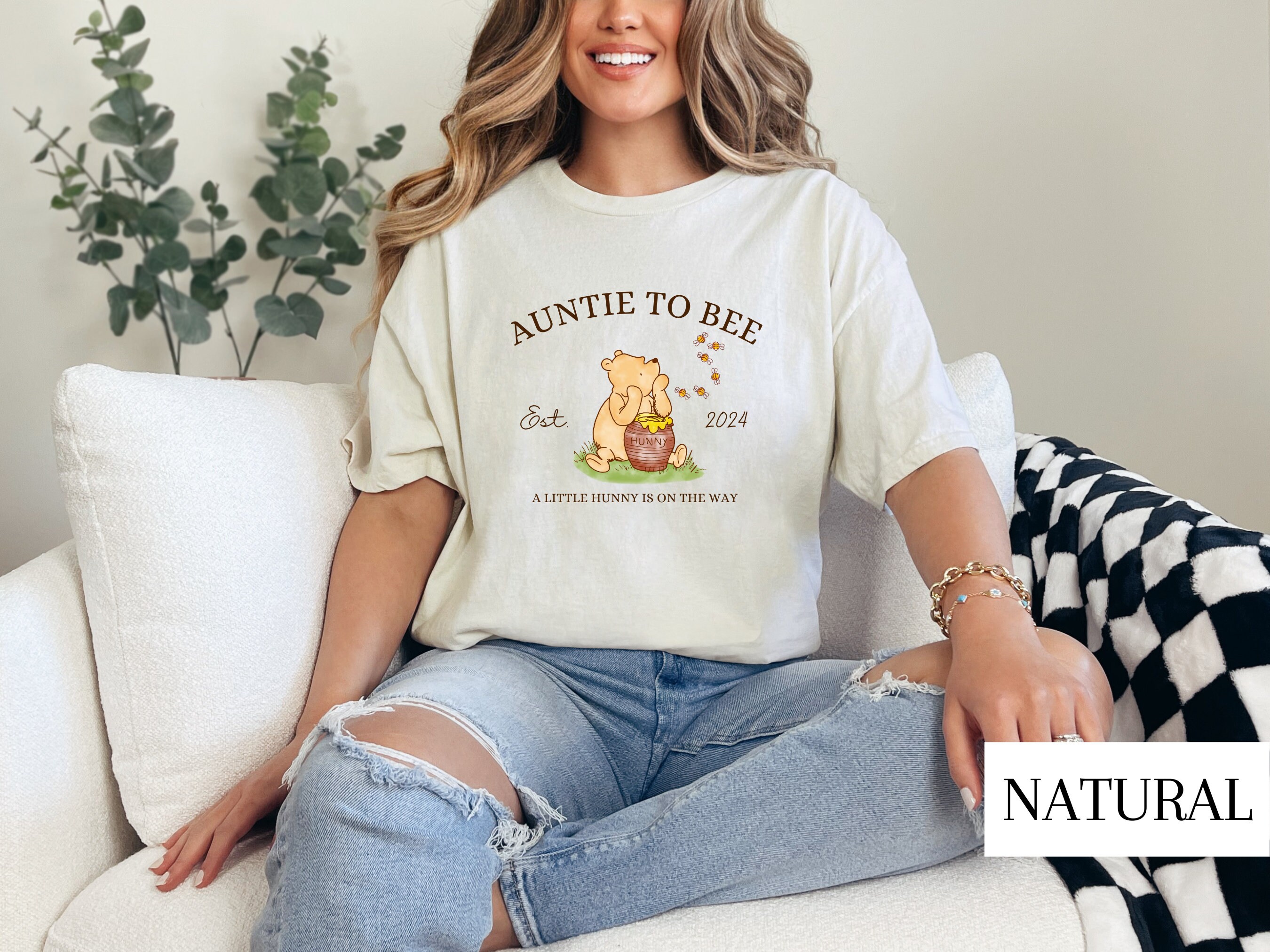 Personalized Aunt to Be Shirt Pregnancy Reveal to Sister Winnie the ...