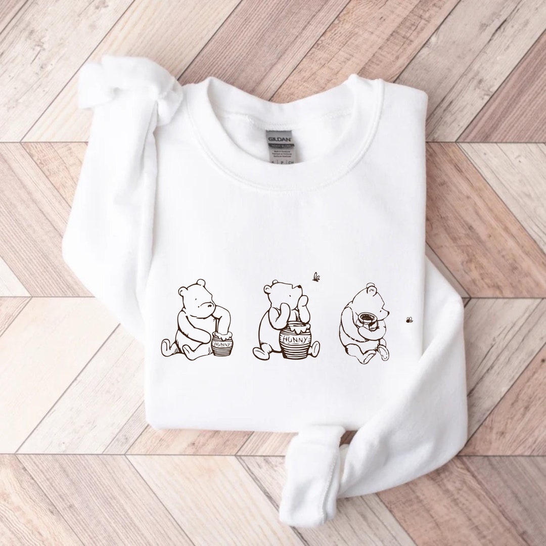 Classic Winnie the Pooh Sweatshirt Vintage Winnie the Pooh Sweater ...