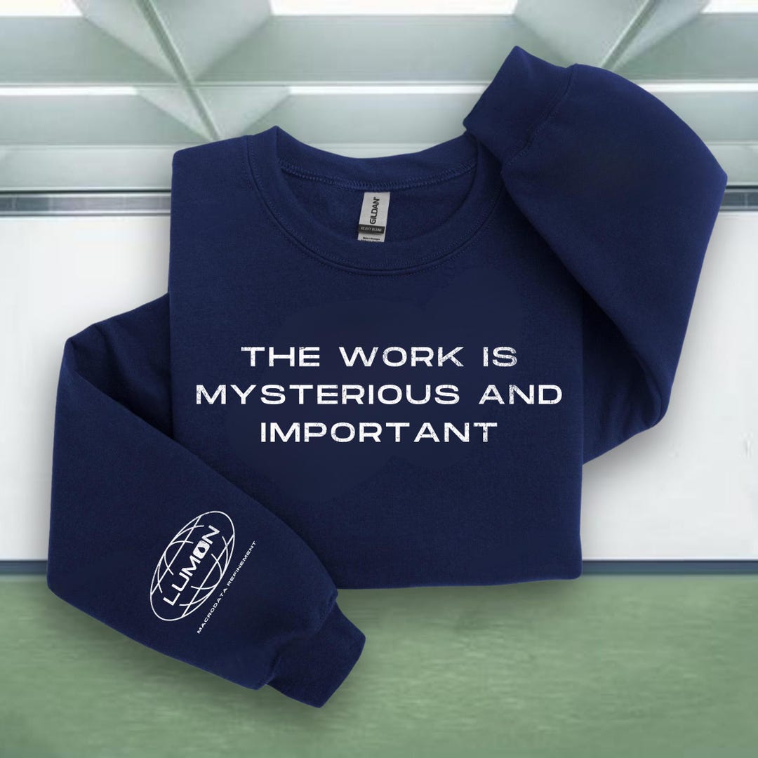 The Work is Mysterious and Important Sweatshirt Severance Sweatshirt ...