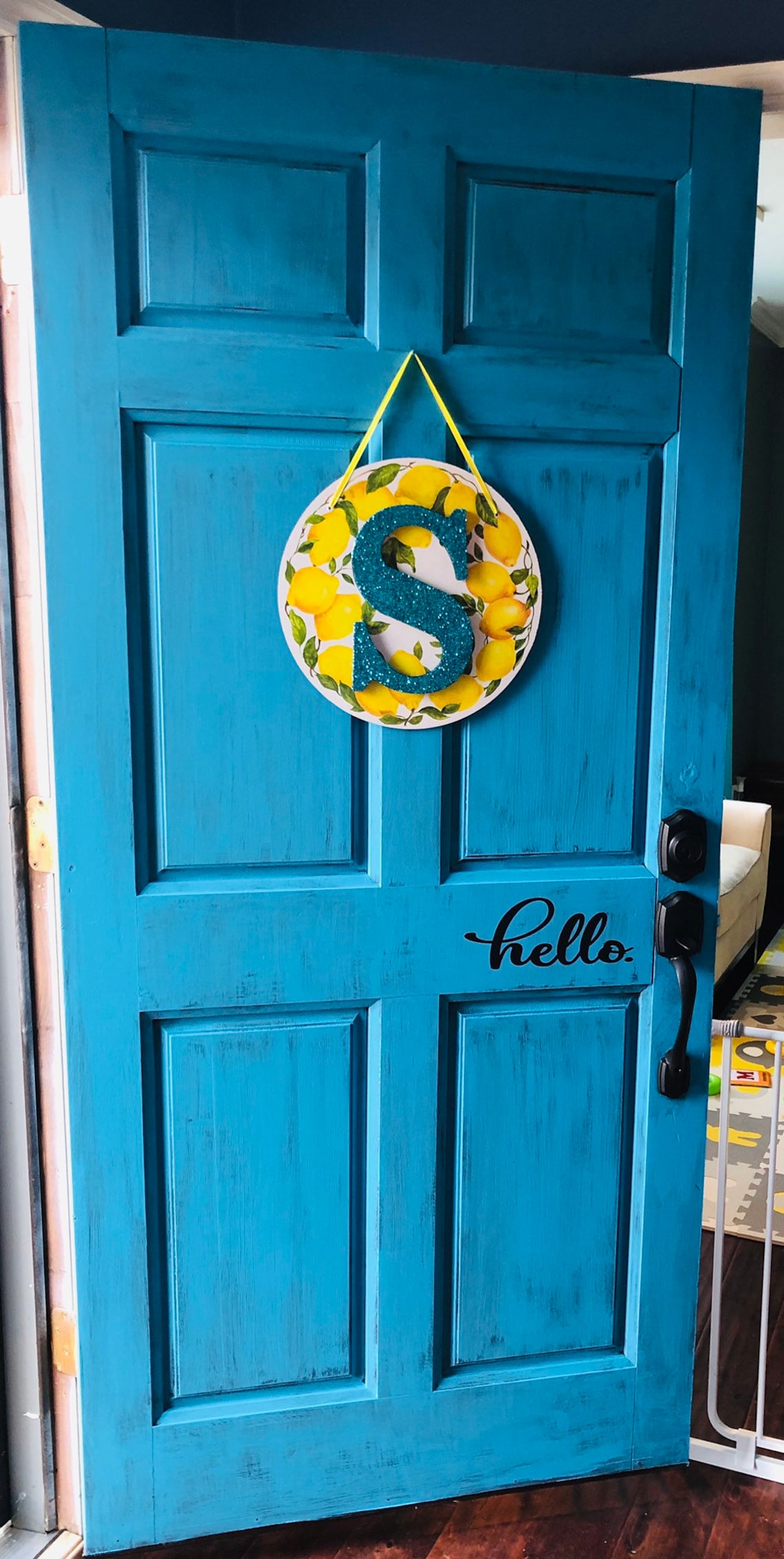 Front Door Vinyl Decal Home Front Door Decal Welcome Front | Etsy