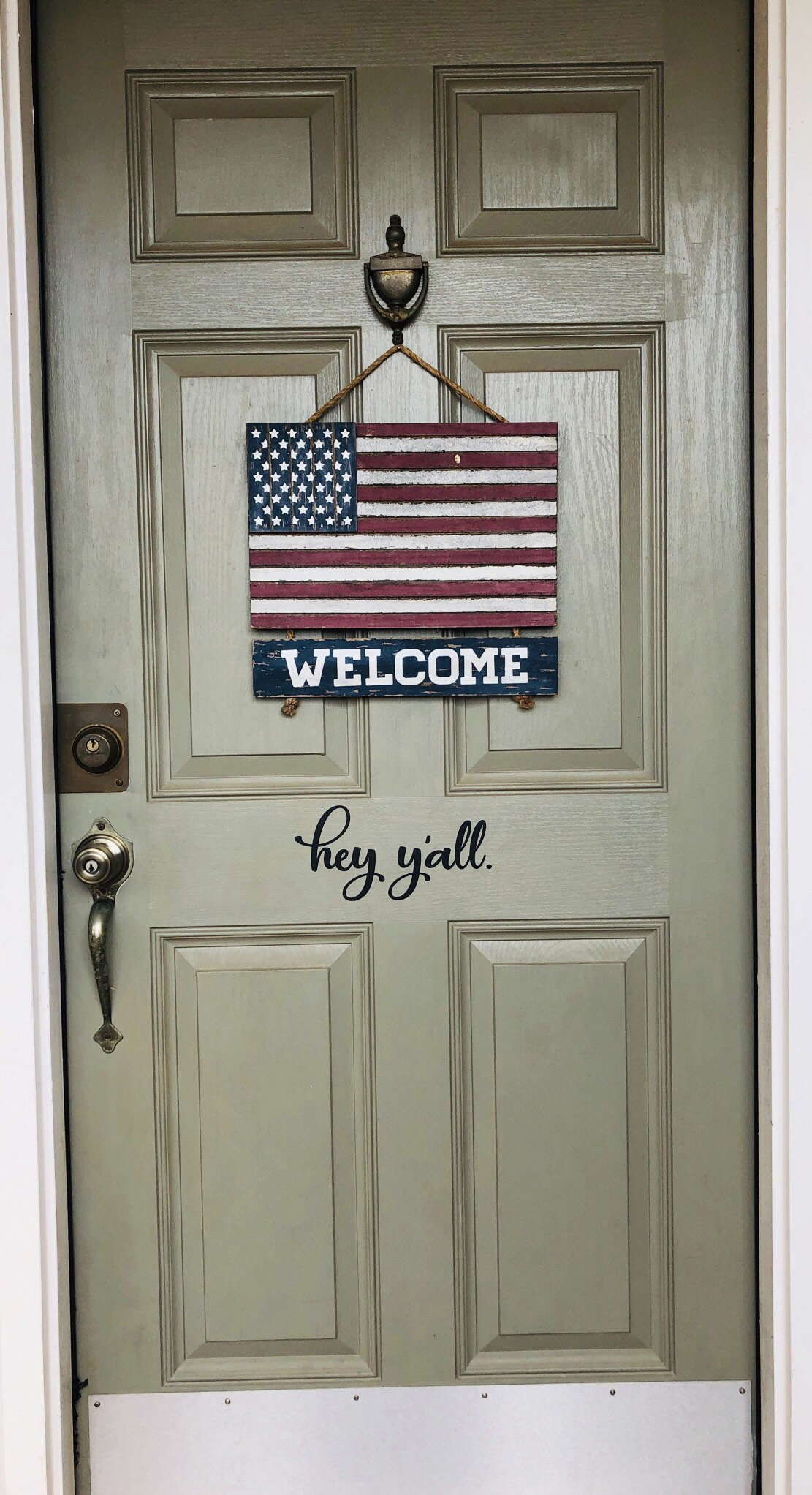 Front Door Vinyl Decal - Home Front Door Decal - Welcome Front Door ...