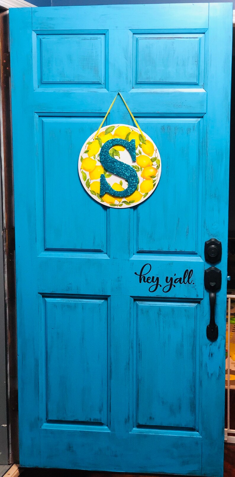 Front Door Vinyl Decal Home Front Door Decal Welcome Front | Etsy