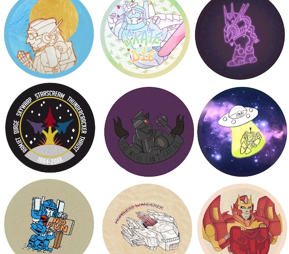 Transformers Buttons - Etsy