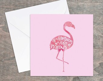 Be a Pineapple Inspirational Quote Printed Greetings Card | Etsy