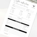 Custom Jewelry Order Form Template, Editable Custom Jewelry Order Form ...