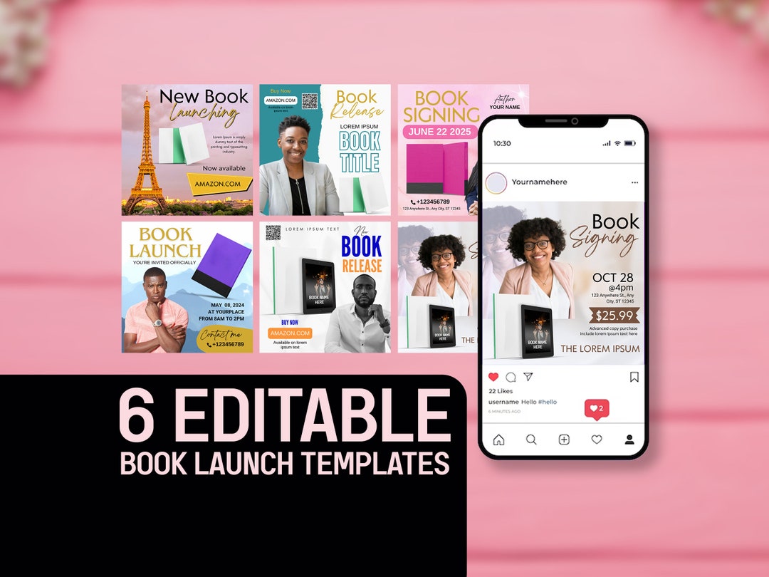 Instagram Book Launch Post, Book Launch Event Flyer, Book Event, Book ...
