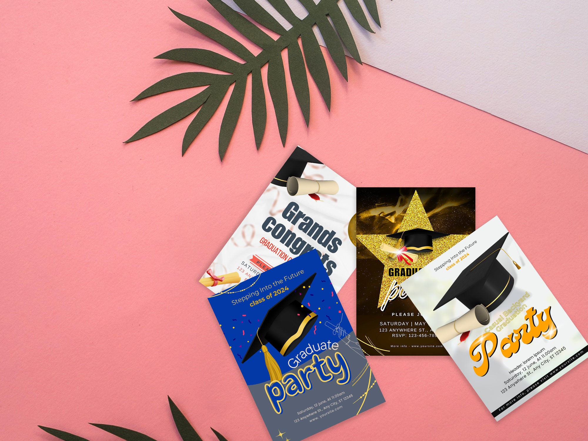 Graduation Ceremony Invitation, Graduation Event Flyer, Graduation ...