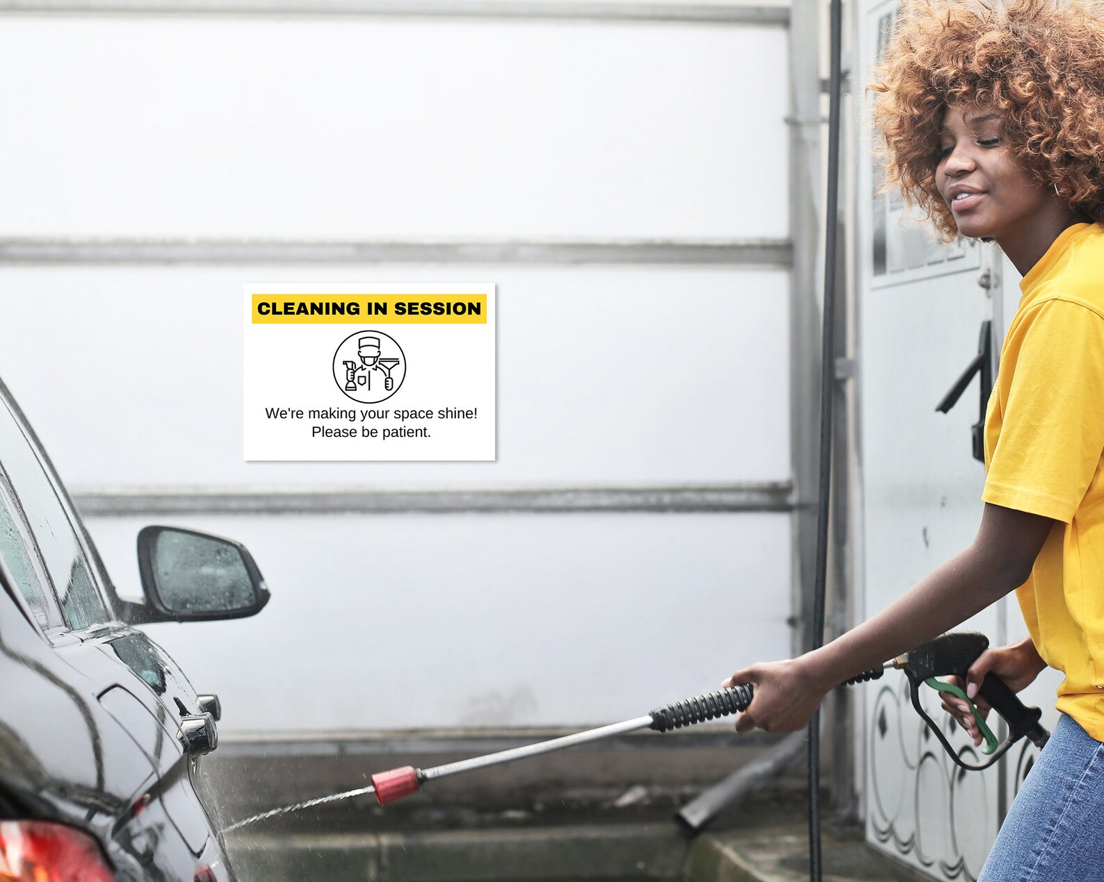 Cleaning Service Safety Signs: Editable Canva Templates (A4) - Etsy