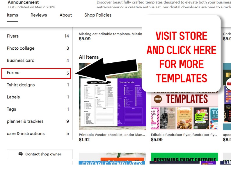 Custom Jewelry Order Form Template: Editable Canva Design (digital ...