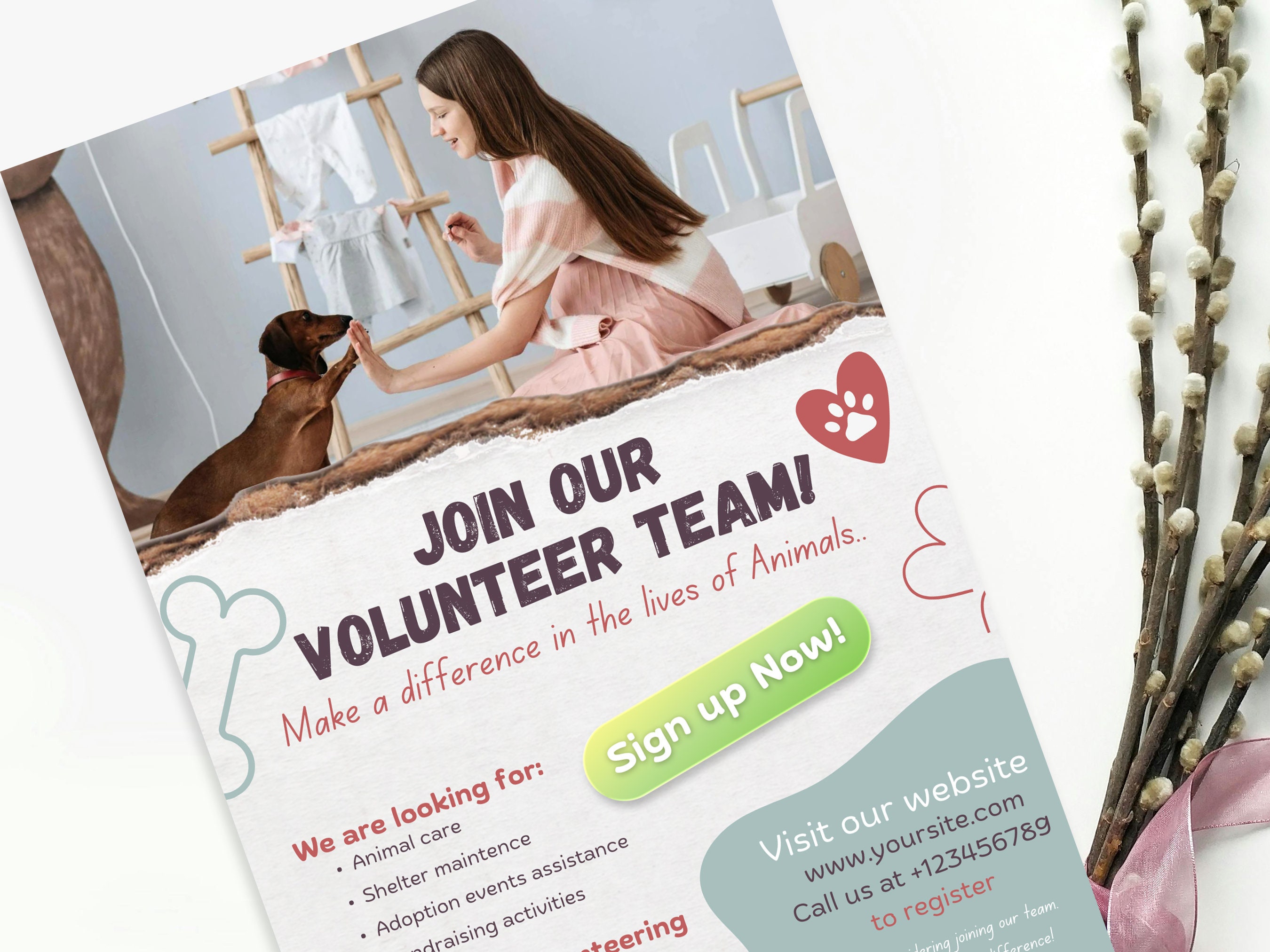 Editable Charity Event Poster Design, Fundraiser Event, Canva Template ...