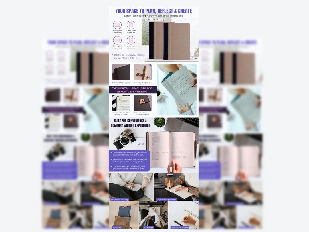 Editable Amazon A+ Content Templates: Canva EBC Template (digital ...