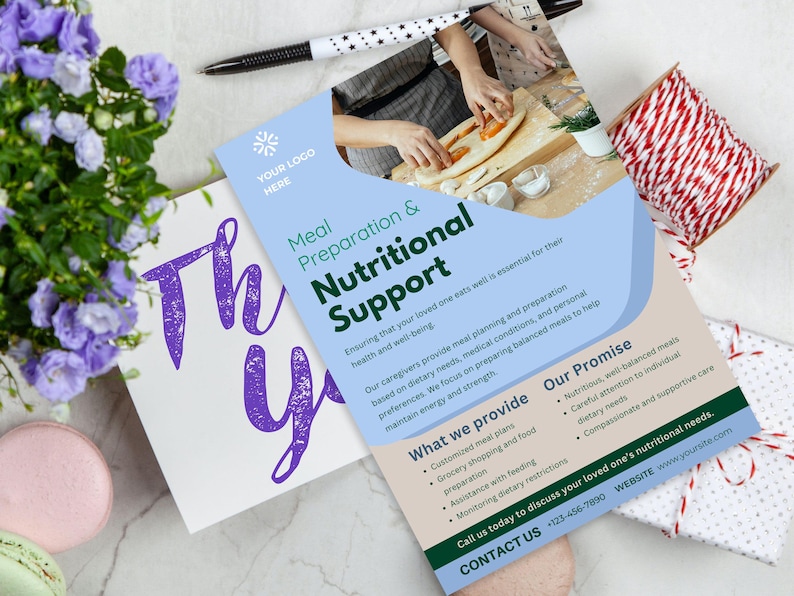 Home Care Flyer Template: Nursing Agency Designs (CANVA, 8 Templates ...