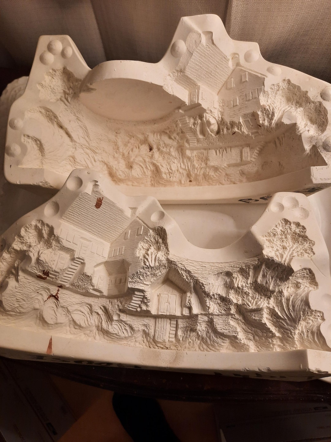 Nowells Ceramic Casting Mold Lighthouse Base NM-2722 Kiln Art Paint ...