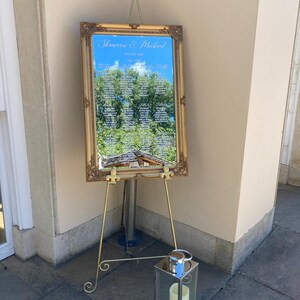 Gold Mirror Table Plan glass Mirror Included Any Design and - Etsy UK