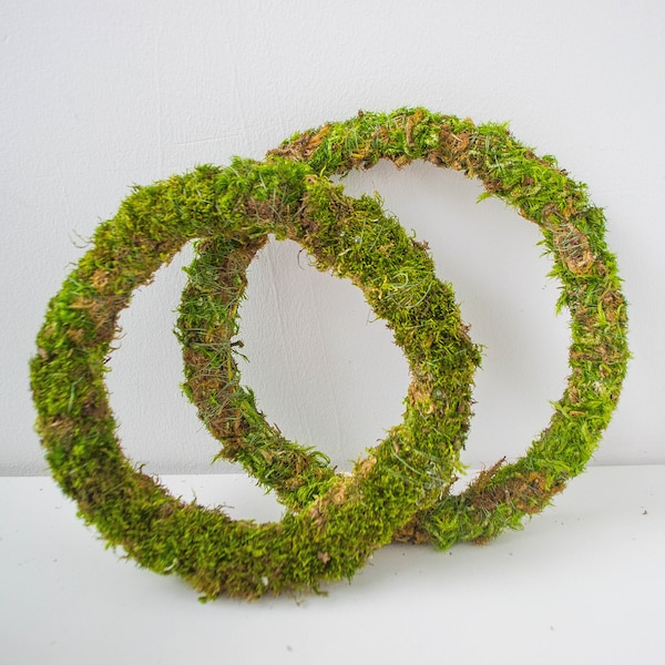 Moss Wreath - Etsy