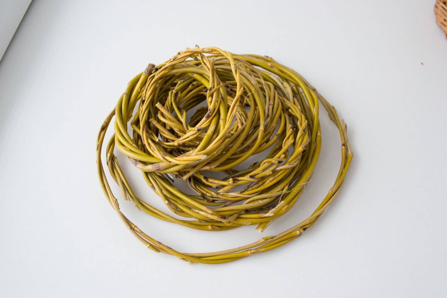 Rings of Willow Branches Wreath Natural Material - Etsy