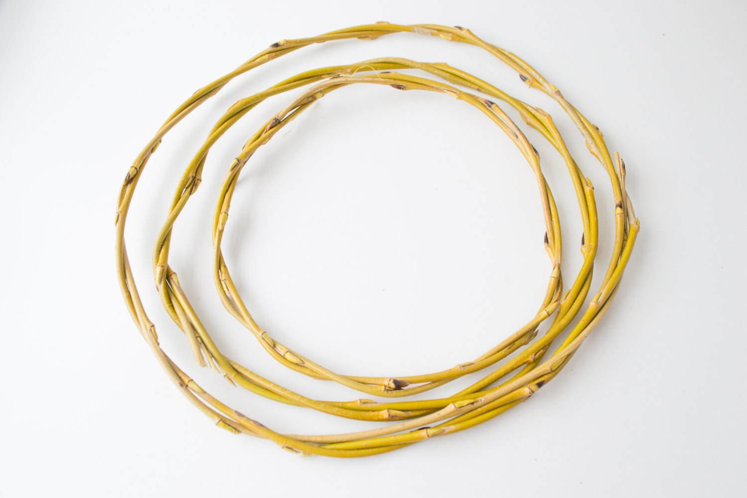 Rings of Willow Branches Wreath Natural Material - Etsy