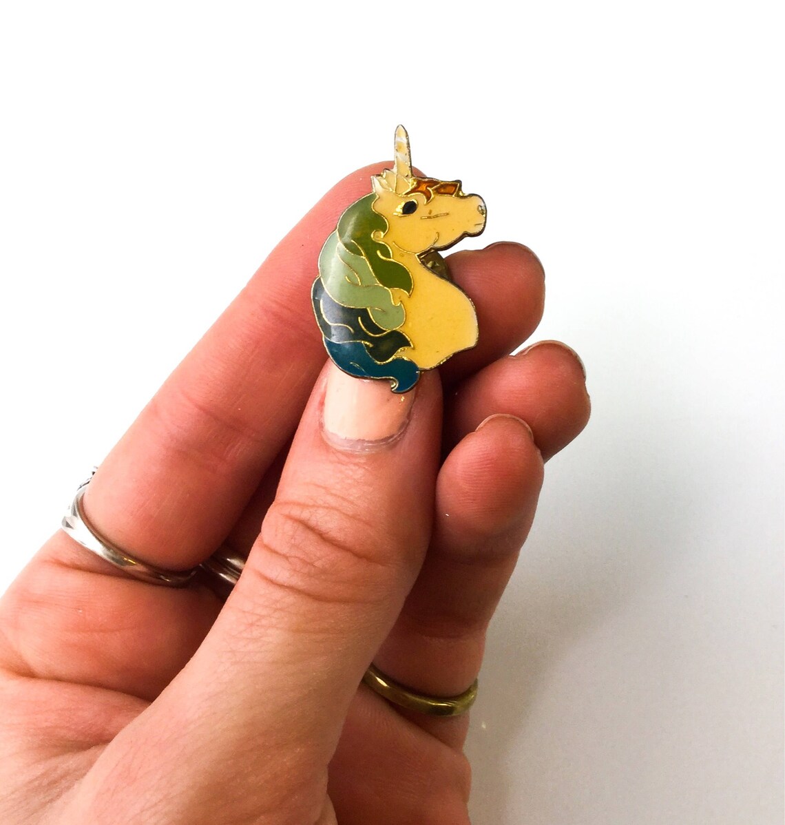 Vintage Enamel Brass Unicorn Pins Choose Your Pin Unicorn | Etsy