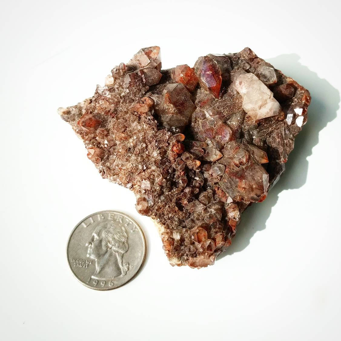 Mauve Quartz Cluster 3.1 raw purple quartz crystal | Etsy