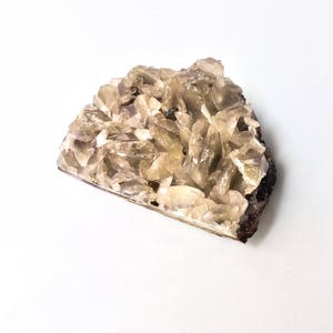 Dogtooth Calcite Cluster Gray Green Rock With Pyrite, Large Calcite ...