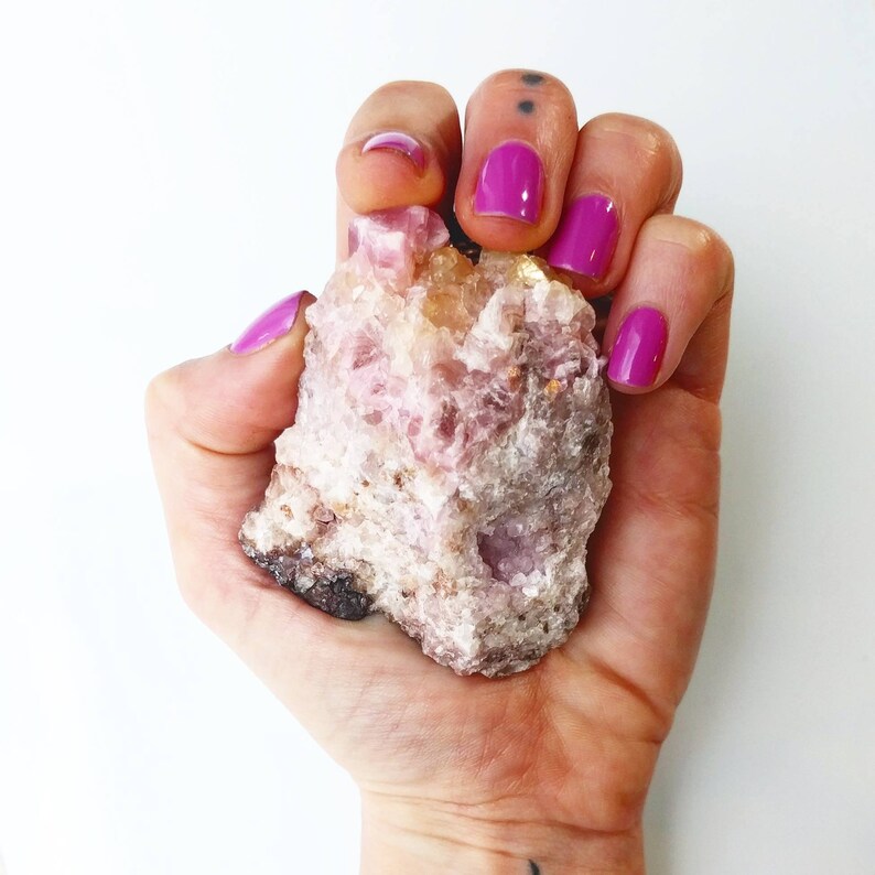 Rough Pink Cobalto Calcite ON SALE Light Pink Crystal for | Etsy