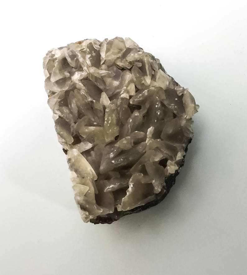 Dogtooth Calcite Cluster Gray Green Rock With Pyrite Large - Etsy