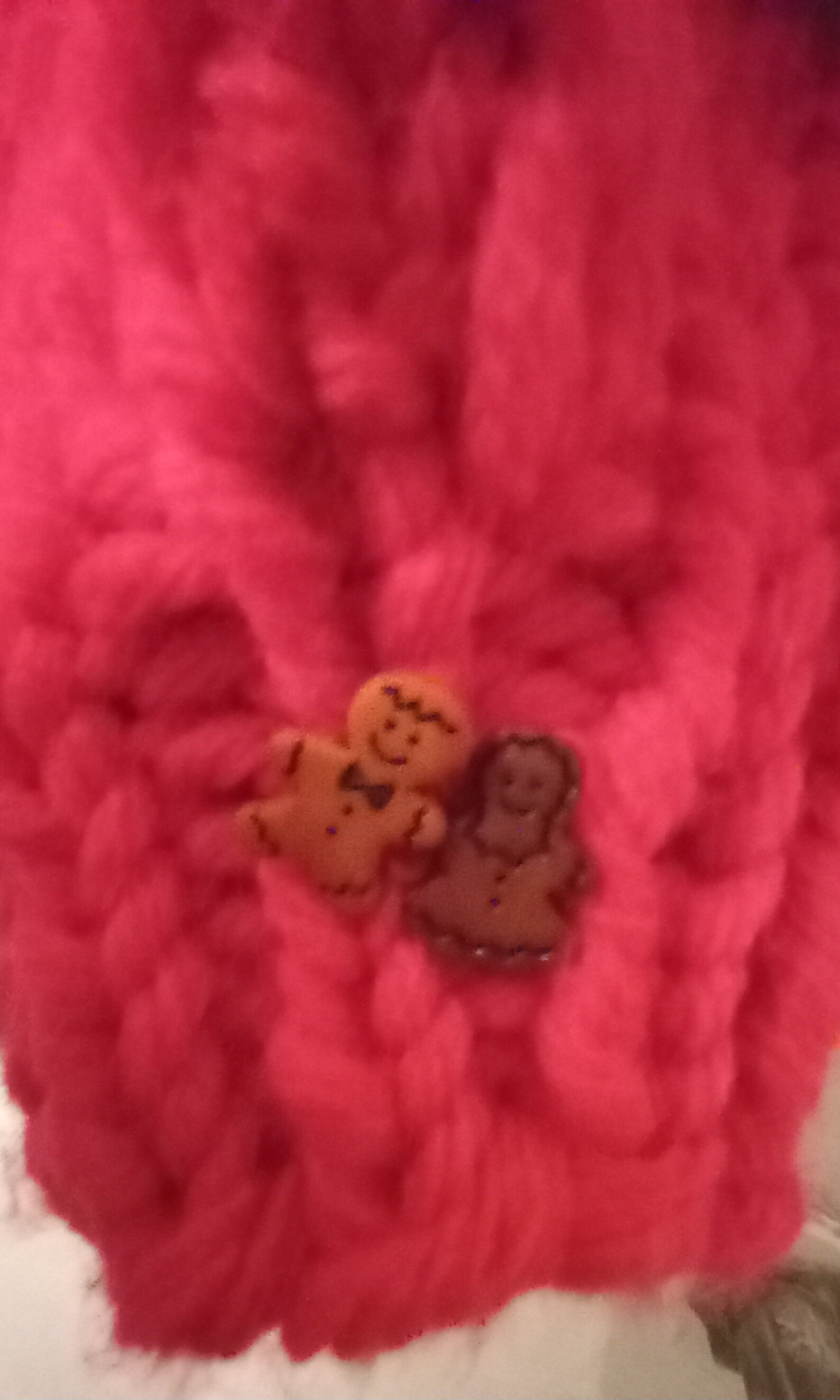 Handmade Gingerbread Man Cropped Cardigan 44 Inch Bust - Etsy
