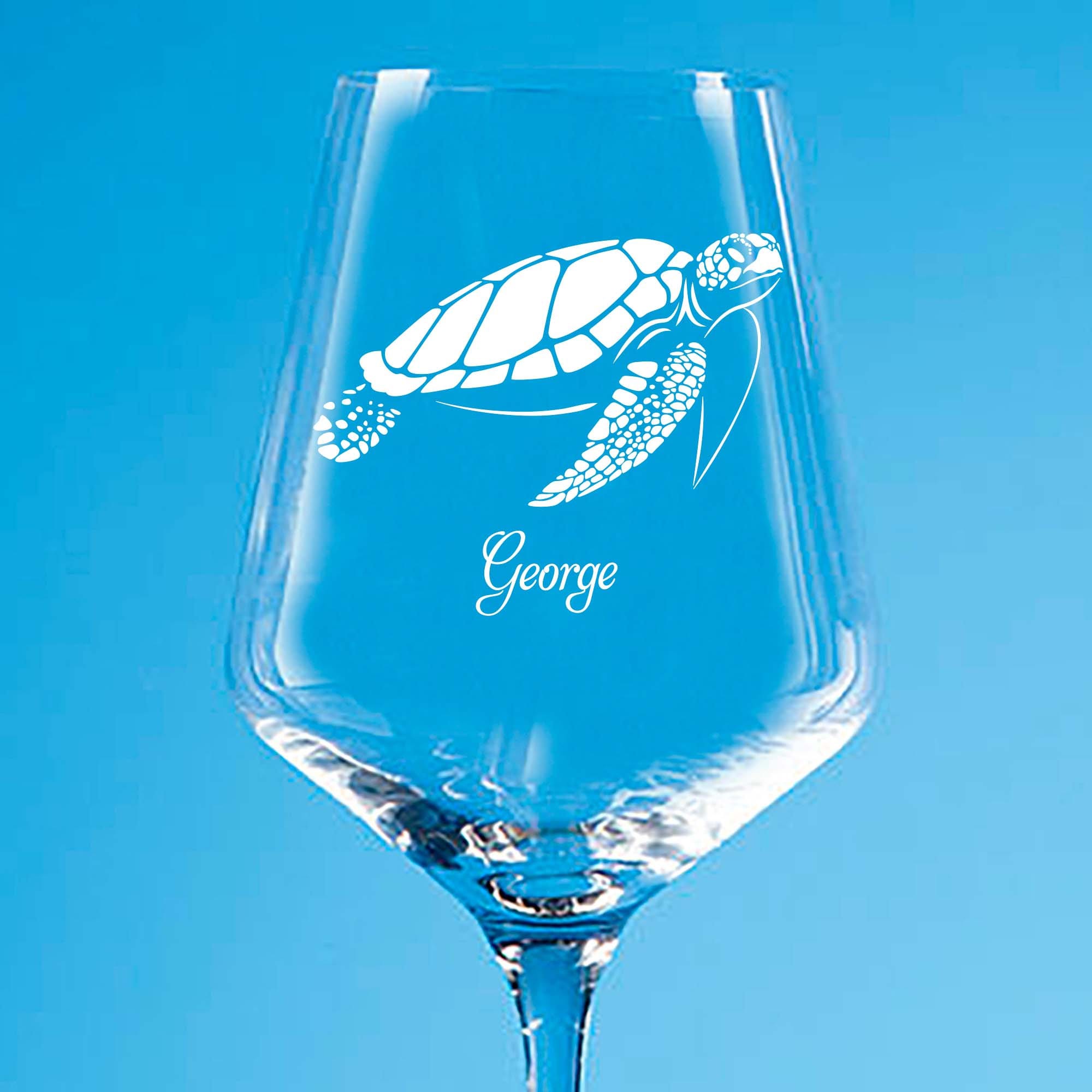 Turtle Wine Glass Personalised Gift Turtle Whisky Glass Gift - Etsy UK