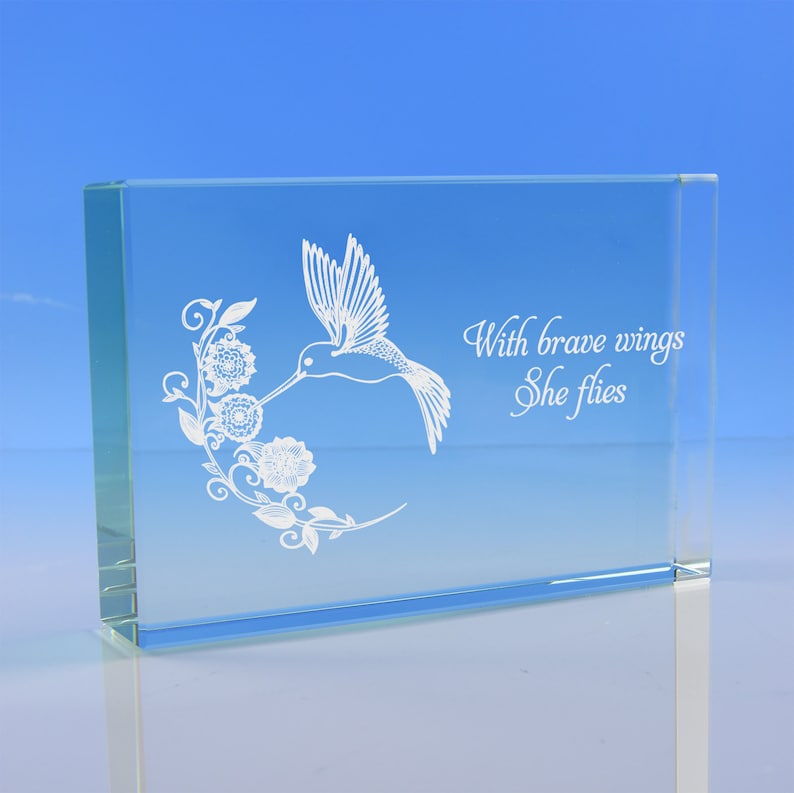 Hummingbird Gift Paperweight Personalised Gift for Her | Etsy