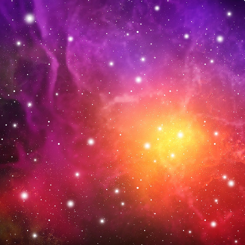 Red cosmic background. Instant download outer space pictures. | Etsy