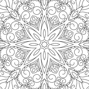 Printable Zen Coloring Page. Mandala Coloring Page. Doodle Coloring ...