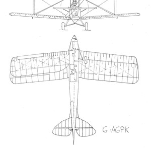 Personalised Technical Plane Drawing - Etsy