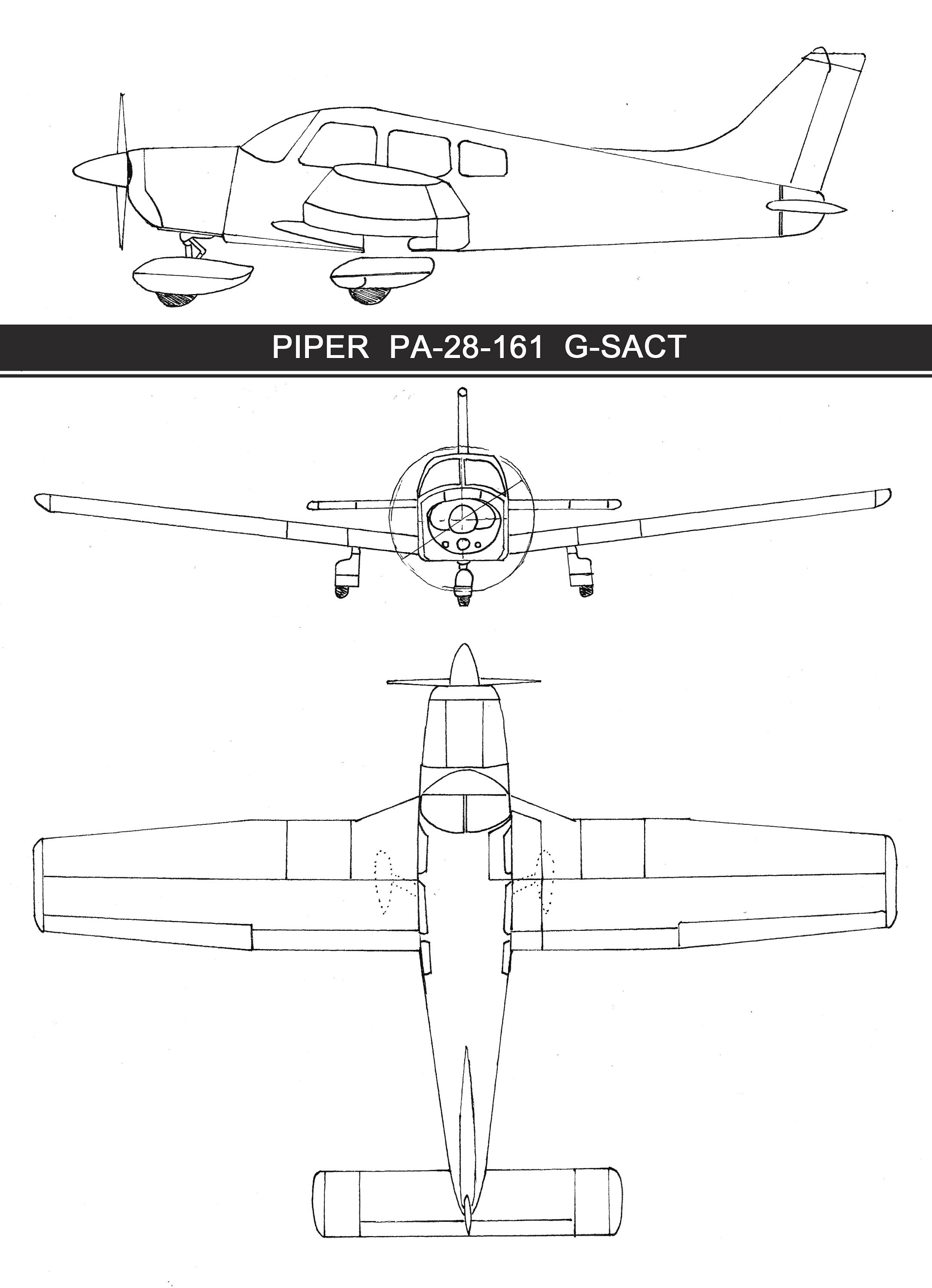 Personalised Technical Plane Drawing - Etsy