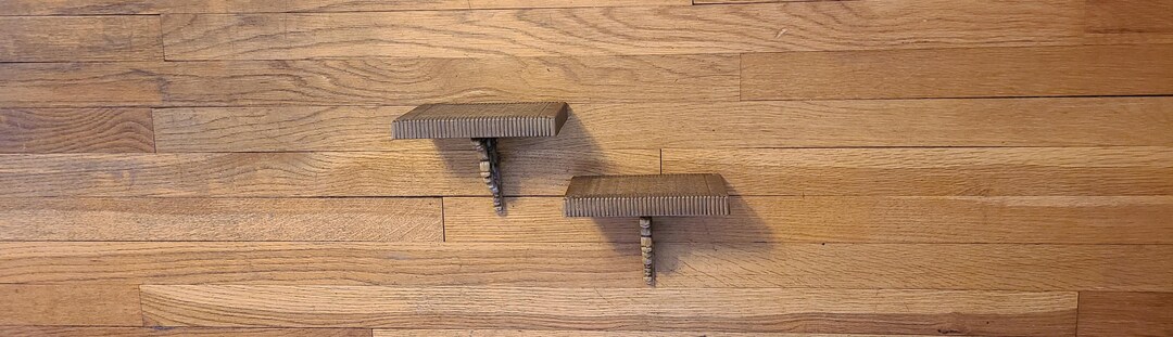 Vintage Basket Weave Wall Shelves (2) Syroco Homco MCM 1978 #3323 ...