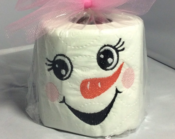 Toilet Paper Snowman - Etsy