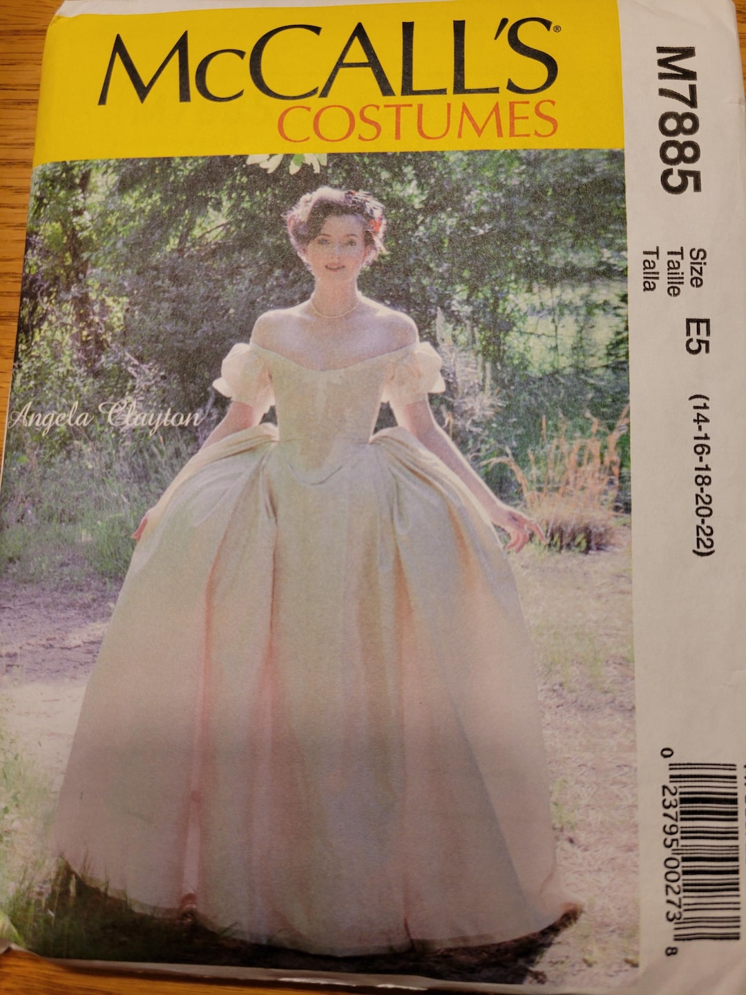 Mccall’s Costumes Sewing Pattern #M7885 – Misses' / Women's Historical ...