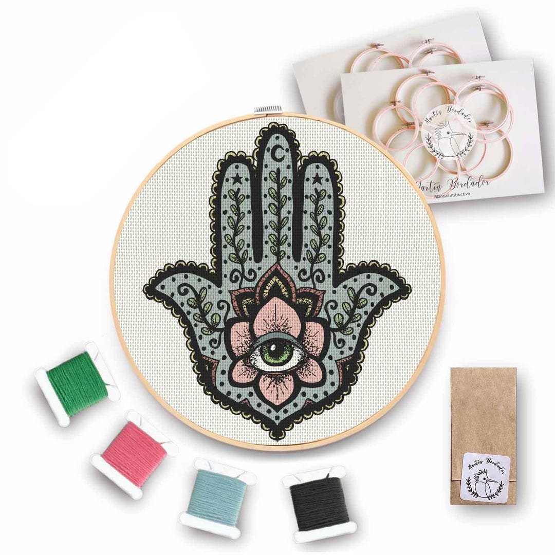 Lucky Charms Mini Kits, Embroidery Kit, Tutorial Kit, Beginner ...