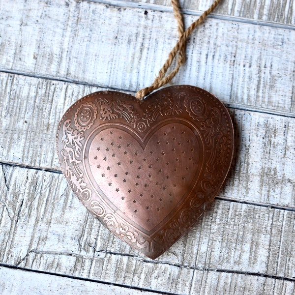 Metal Heart Wall Decor - Etsy