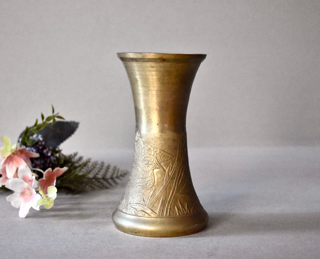 Vintage Messing Vases India Hand Made Messing Vases Home Decor Vintage Decor - Etsy