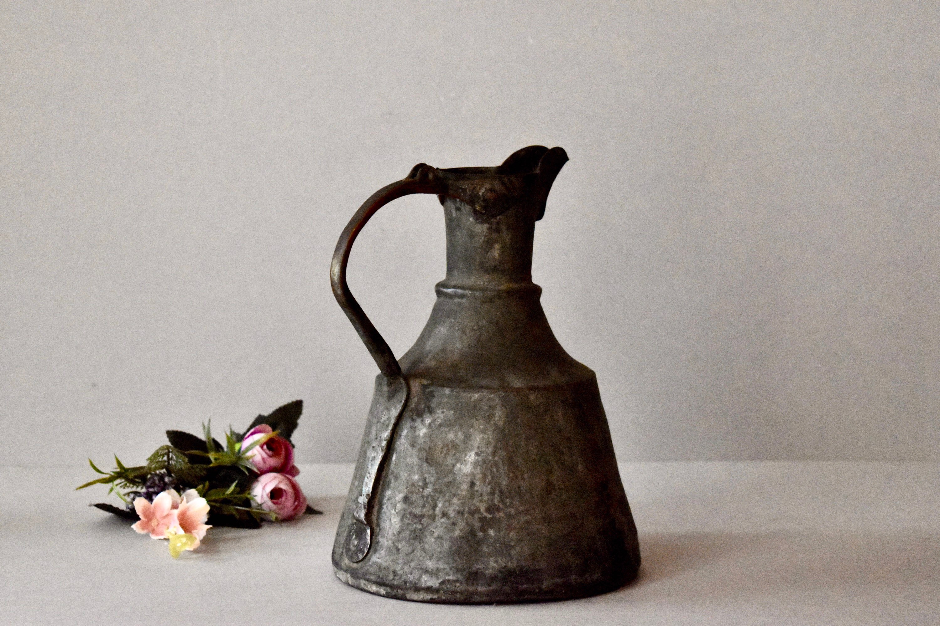 Antique Balkan Traditional Copper Ibrik Collection - Etsy