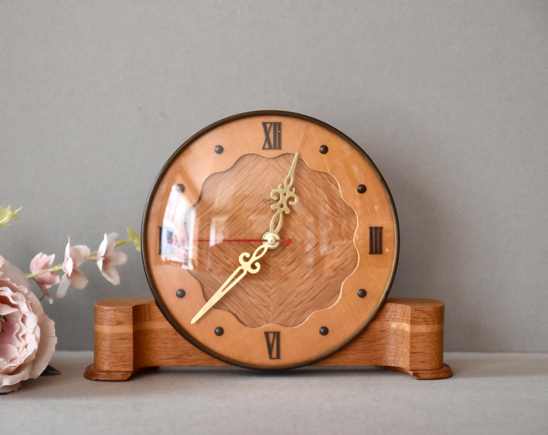 Vintage Fireplace Clock Smiths Table Clock Home Decor - Etsy