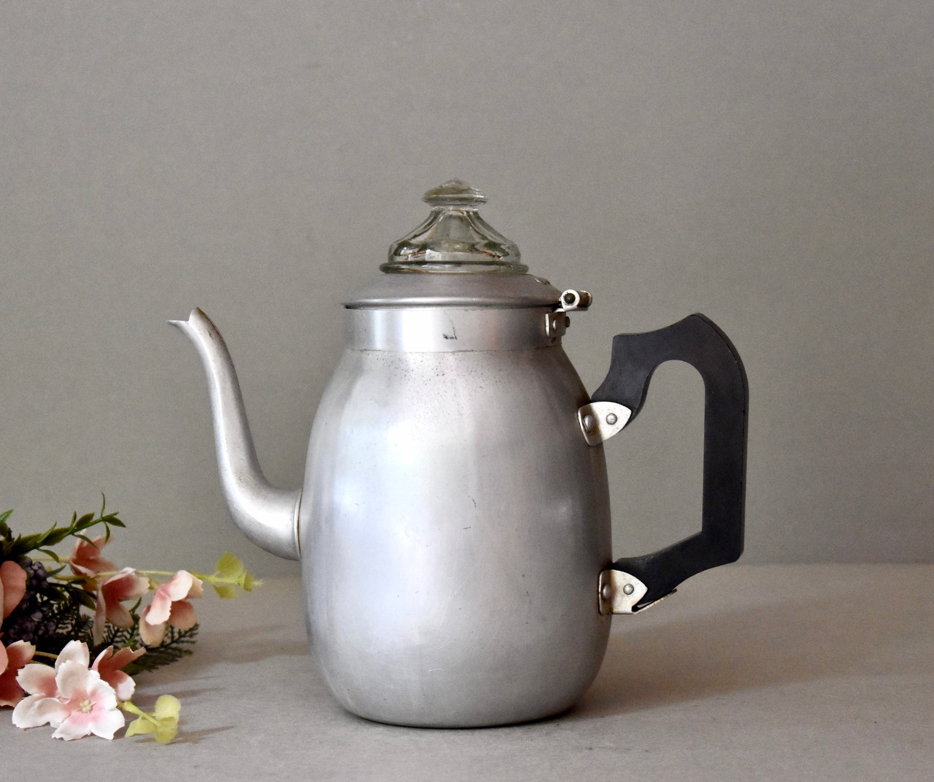 Vintage Coffee Kettle Schwartz Coffee Maker Aluminum Pot - Etsy