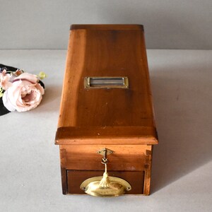 Antique Wooden Cash Register Box Victorian Cash Box Liverpool - Etsy