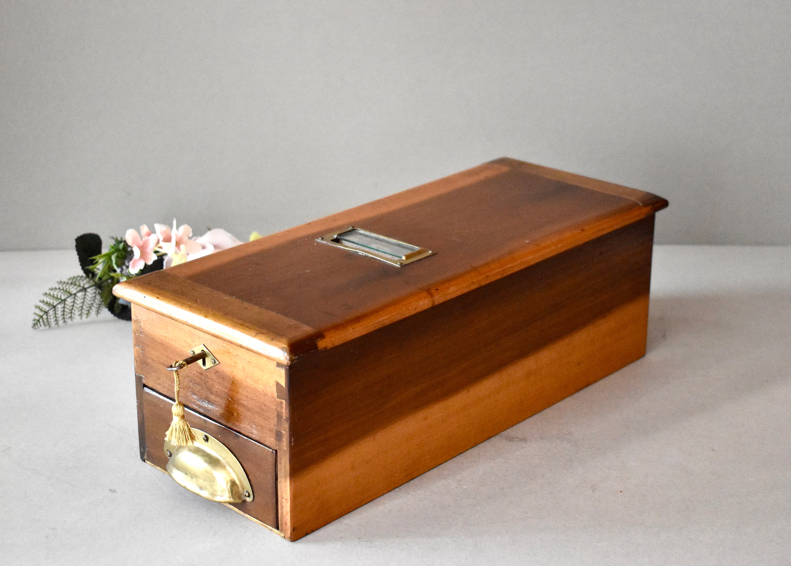 Antique Wooden Cash Register Box Victorian Cash Box Liverpool - Etsy
