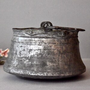 Antique Ethnographic Copper Pot Bulgarian Traditional Hand Hammered ...