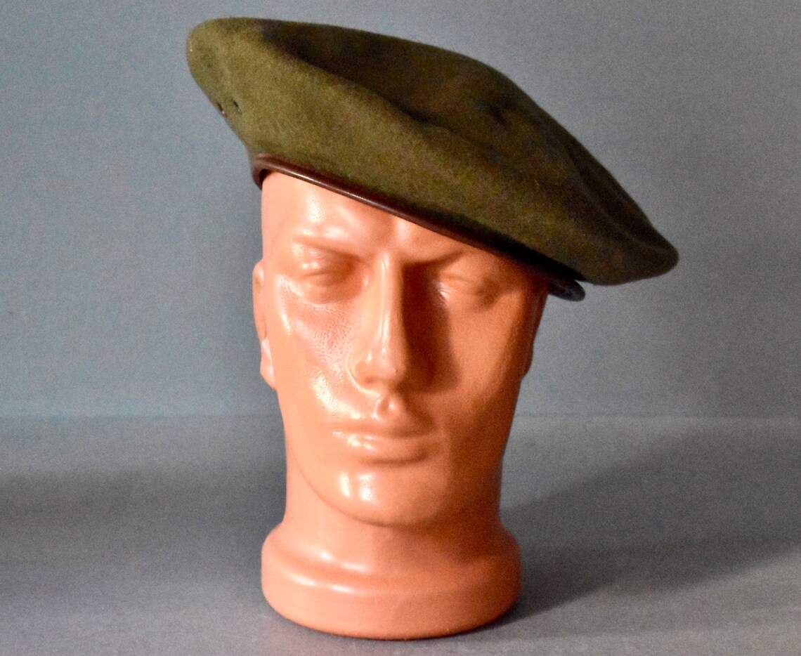 Vintage Belgium Army Barrett Hat A.B.L. Cofabeba Wool Military Hat - Etsy