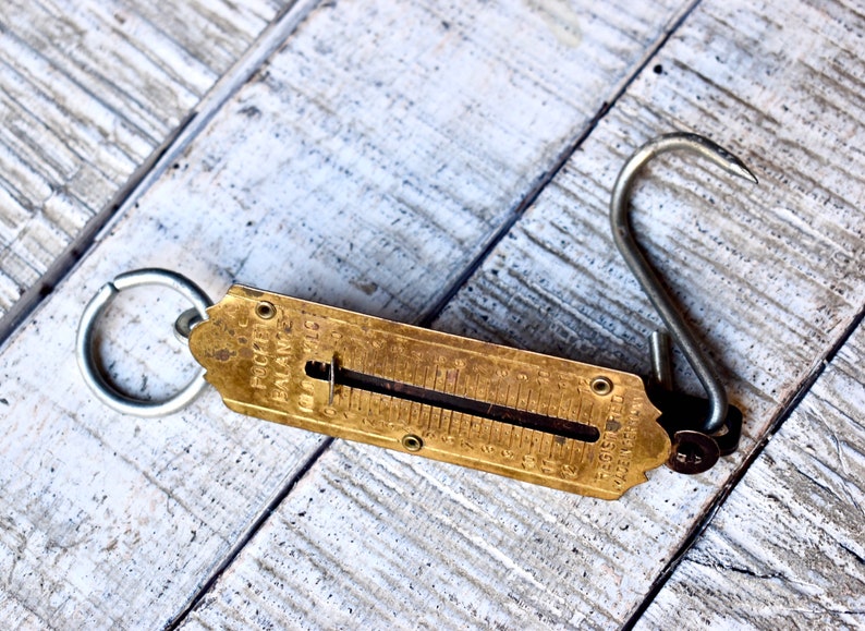 Vintage Germany Pocket Scale Retro Marketplace Scale Vintage - Etsy