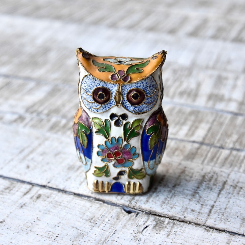 Brass Owls - Etsy